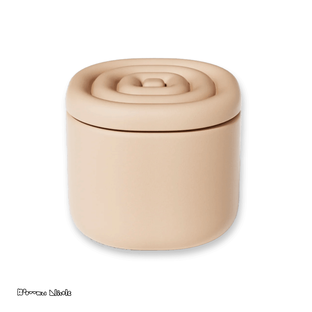 Boowan Nicole: Ripple Candle Jar Silicone Mould