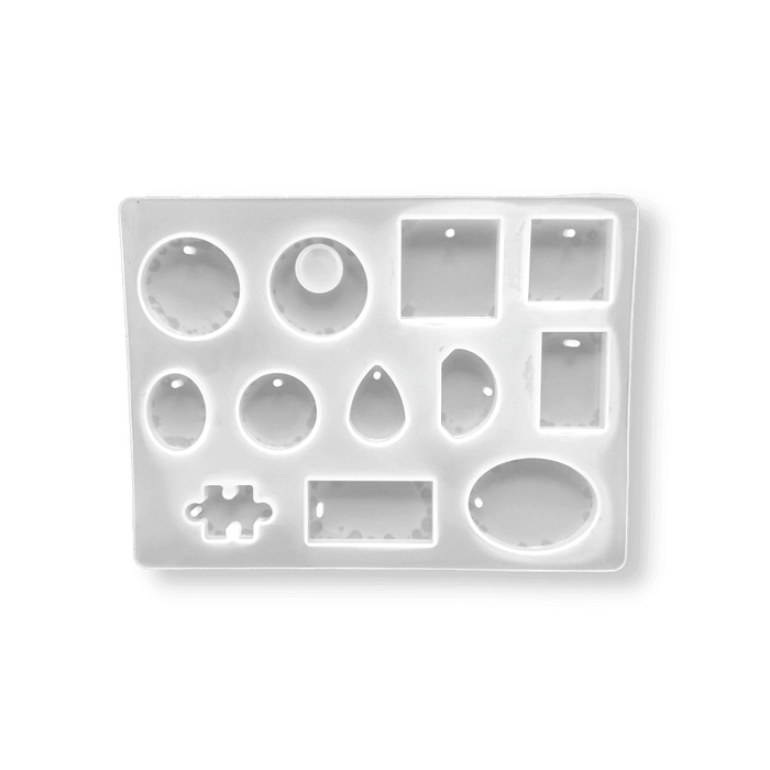 Eco-Mould: 12 Shapes jewellery Silicone Mould