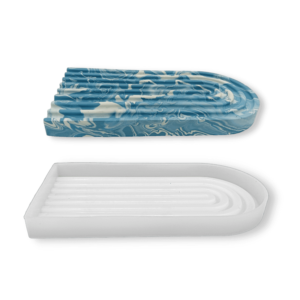 Eco-Mould: Semi Oval Silicone Mould