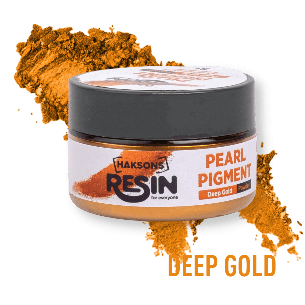 Haksons Deep Gold Pearl Pigment Mica Powder | BohriAli
