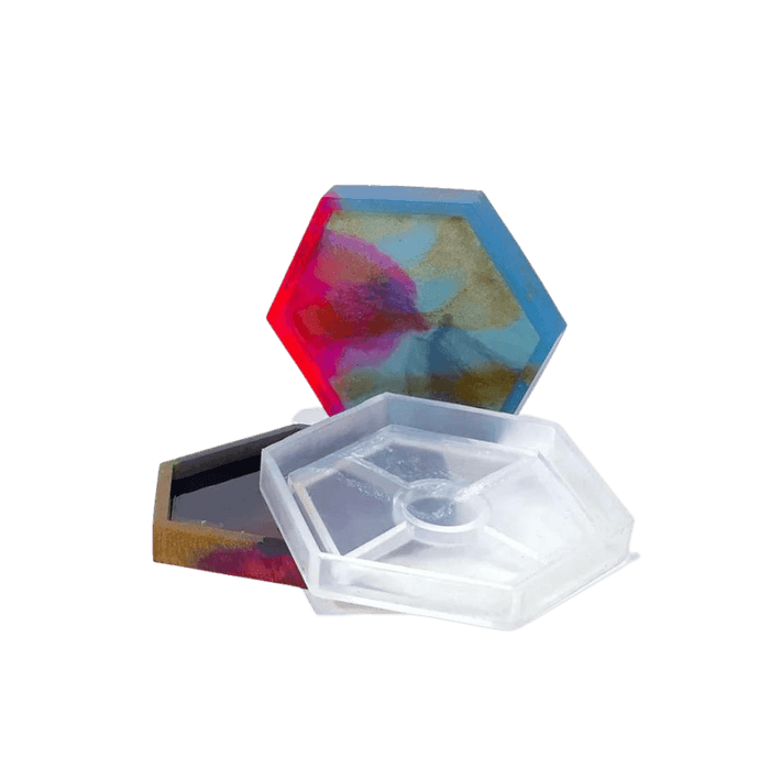 Hexagonal Trinket Mold (Coaster Resin Molds)