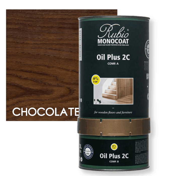 Rubio Monocoat Oil Plus 2C, CHOCOLATE